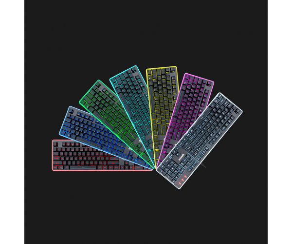 Teclado membrana Gamer Redragon K509 Dyaus RGB